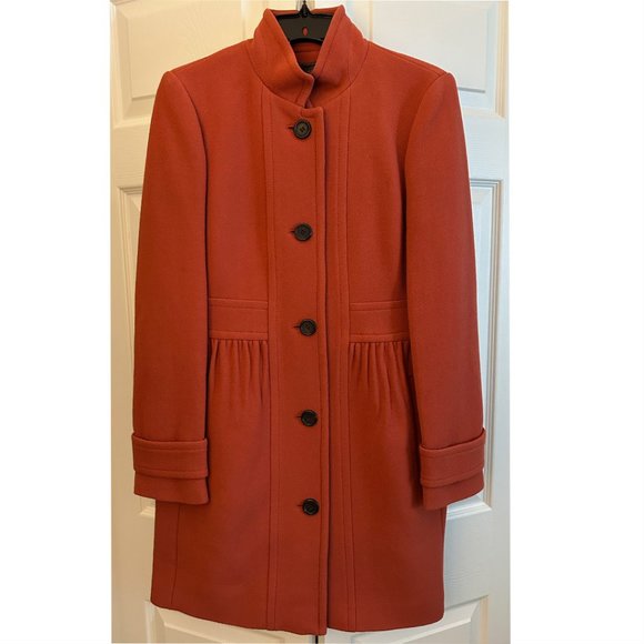 J. Crew | Jackets & Coats | J Crew Lady Day Topcoat Made In Italy ...